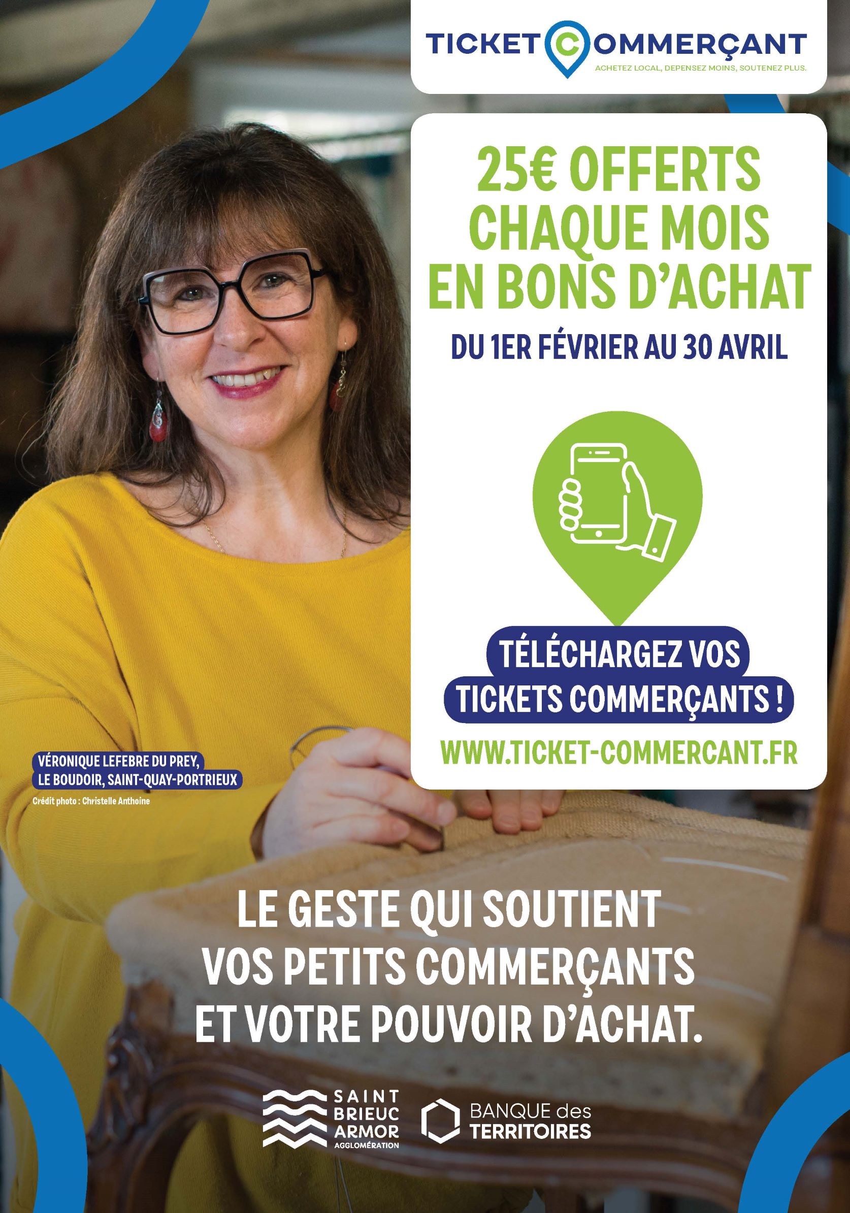 Des Tickets commerçants pour faire vos achats